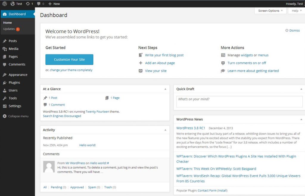 What is WordPress and how to get started - letsworkonline.net