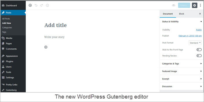 What is WordPress Gutenberg? Are you ready to use this new WP editor?