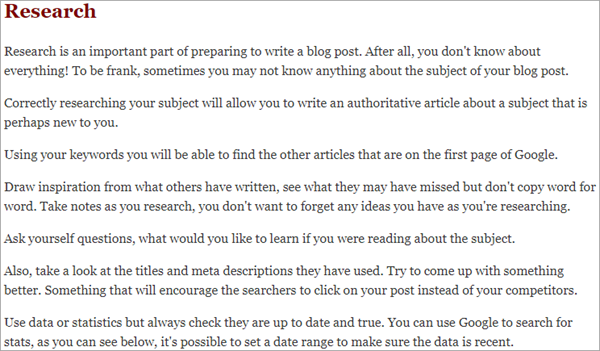 Anatomy of the Perfect Blog Post - 20 Steps For Maximum Results